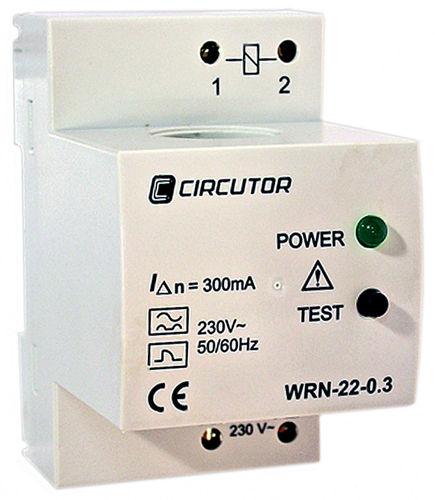 CIRCUTOR Earth-leakage Protection Relay / DIN Rail / Modular WRN series